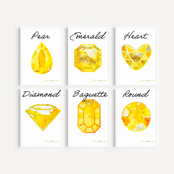 The Yellow Gems - Glitter Enthusiast